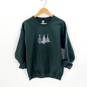 Christmas Tree Sweatshirt - Evergreen Trees - Trees Sweatshirt ...