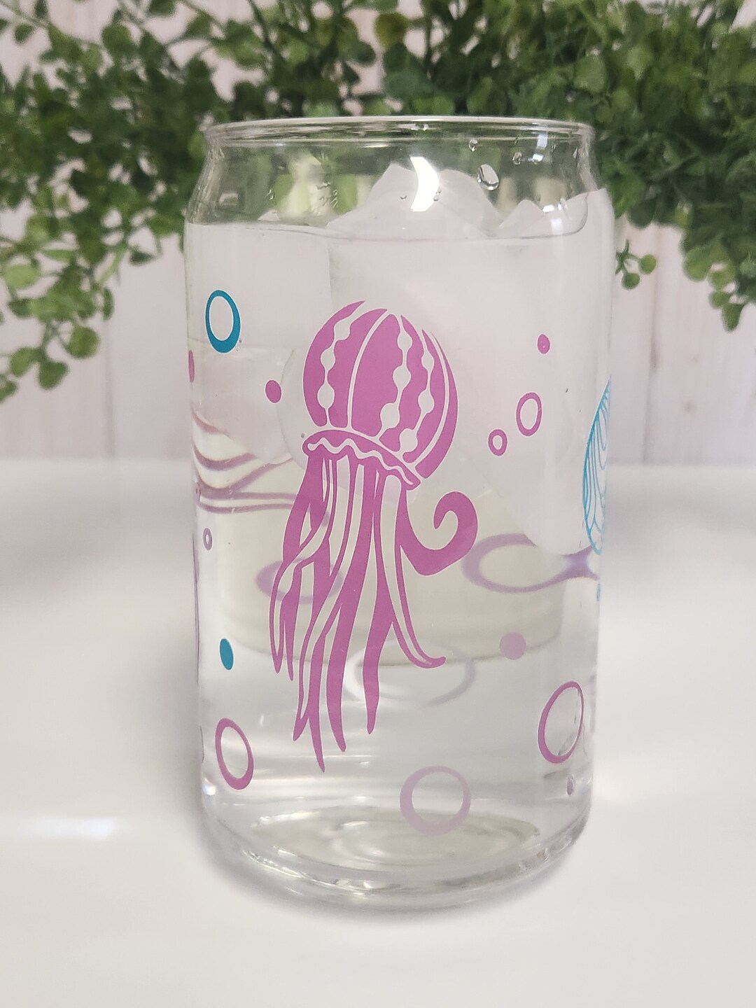 Jelly Fish Color Changing Cup - Jellyfish Glass - Tropical Glass ...