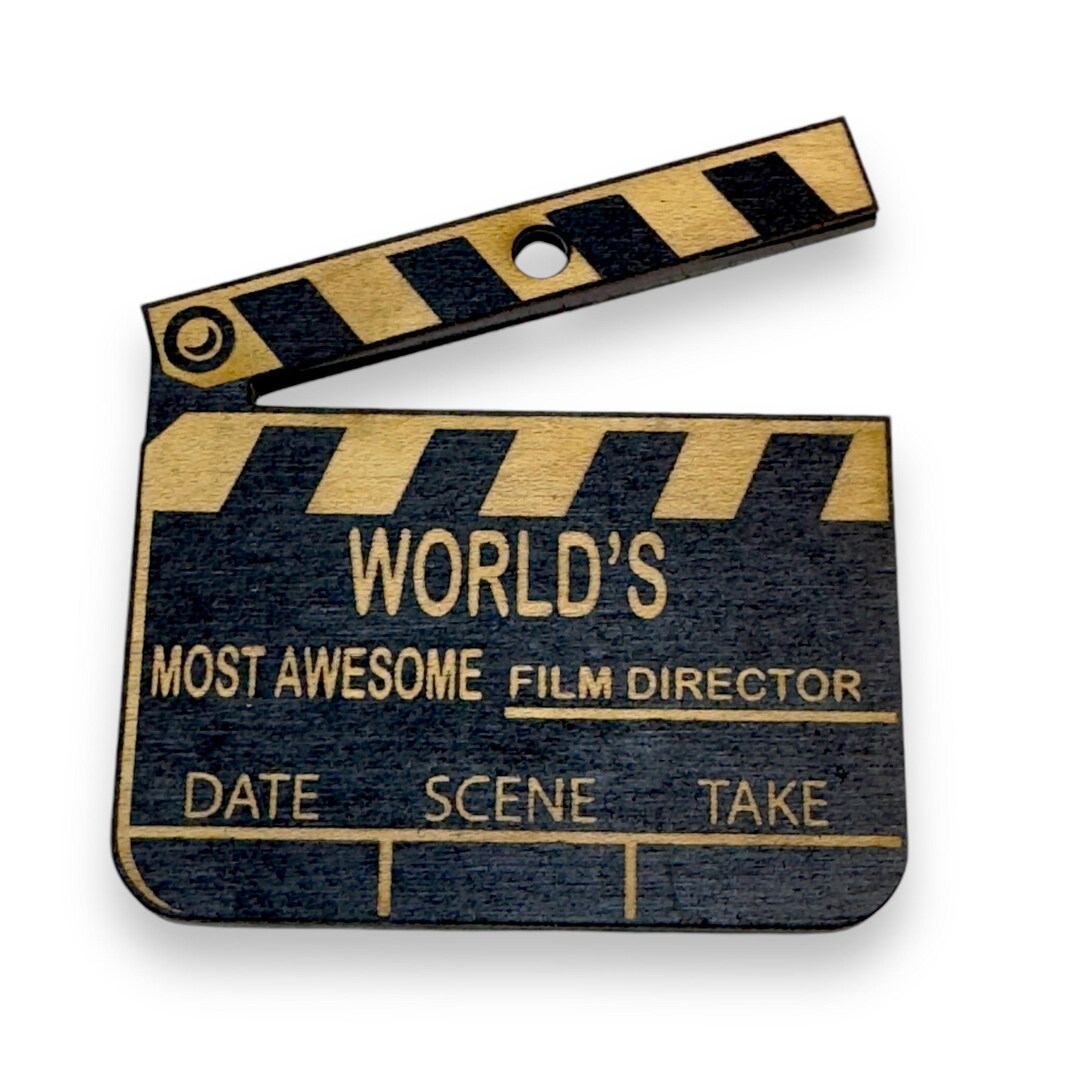 Worlds Most Awesome Film Director - Ornament Black - Etsy