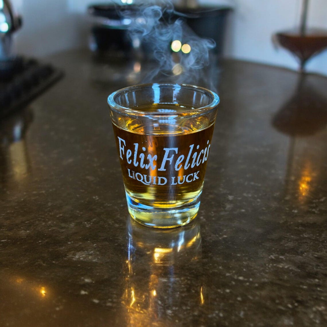 2oz Felix Felicis Liquid Luck Engraved Shot Glass - Etsy