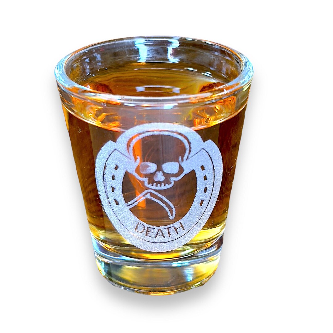 2oz Four Horsemen DEATH Shot Glass - Etsy