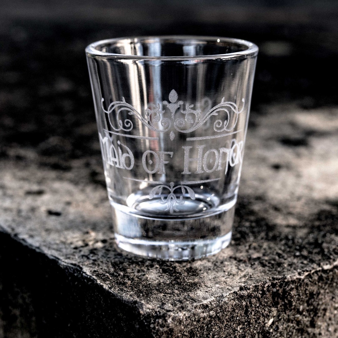 2oz Medieval Maid of Honor Custom Shot Glass - Etsy