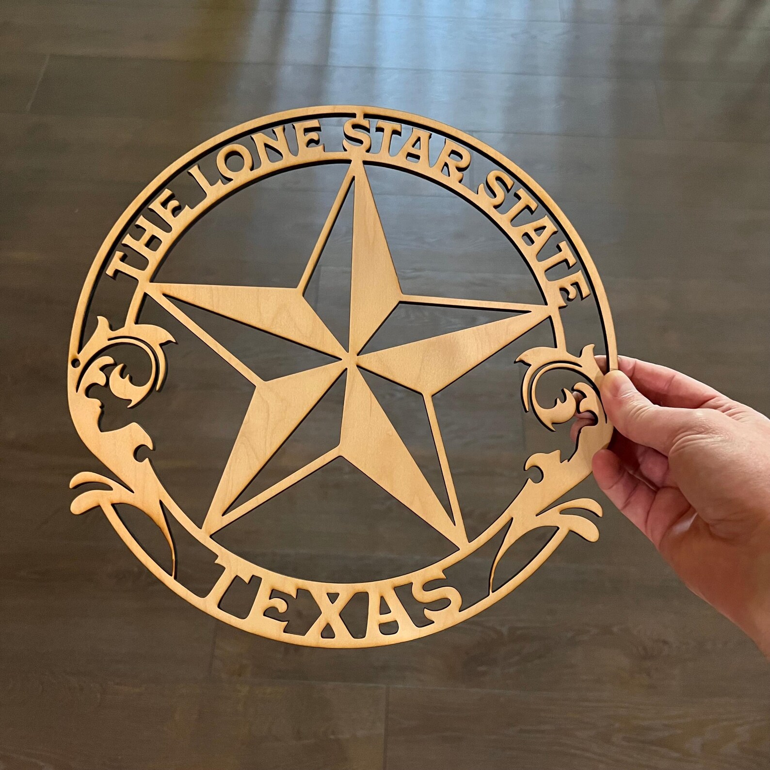 Texas Star 12x12 Sign - Etsy