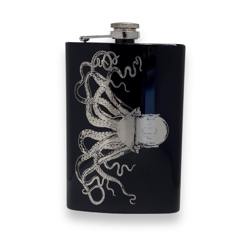 Steampunk Flask - Etsy
