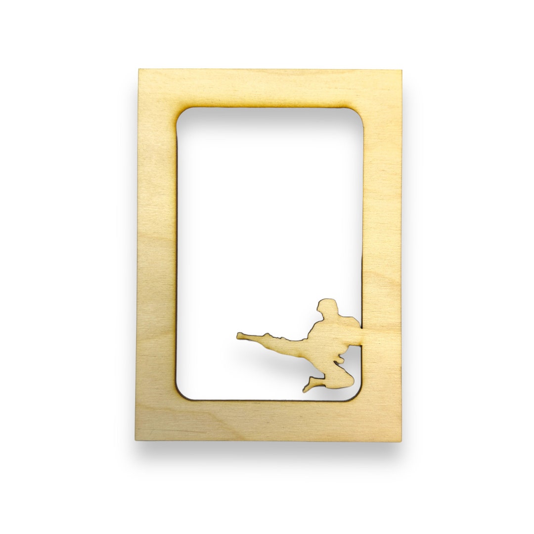 Karate Photo Frame Insert Baltic Birch 5x7 (FRAME NOT INCLUDED) - Etsy