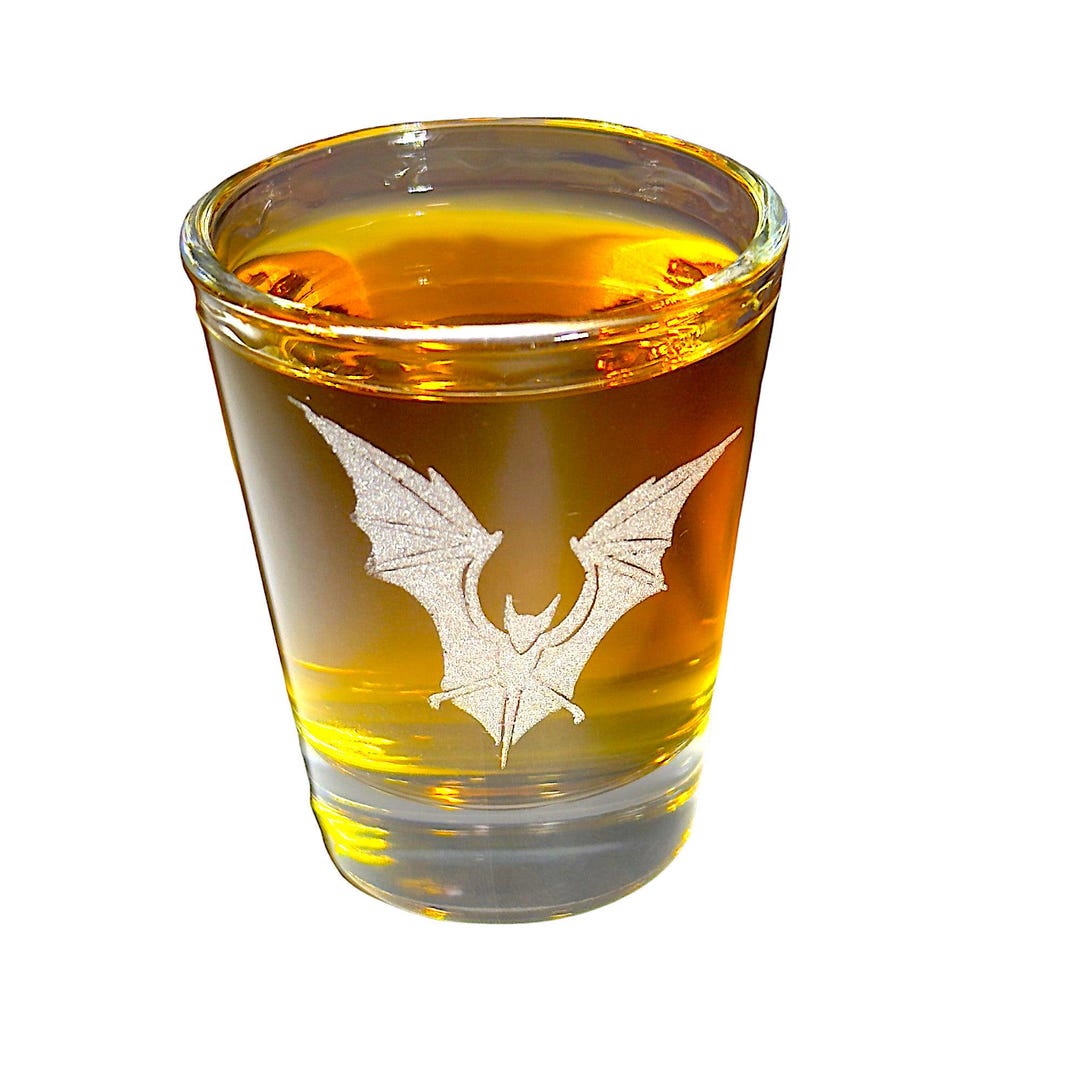 2oz the Bat- Shot Glass - Etsy