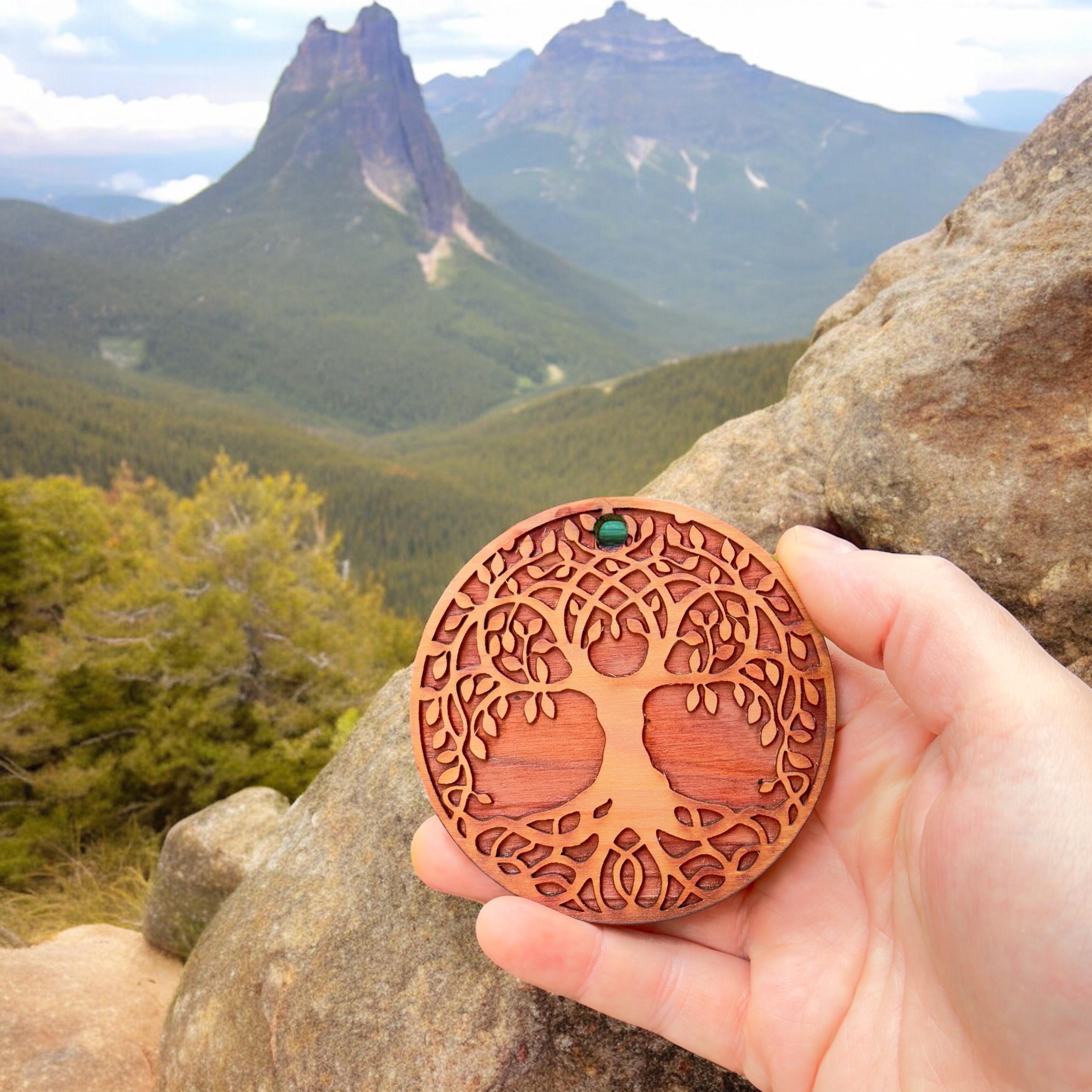 Celtic Tree of Life - Raw Cedar Ornament 3x3in - Etsy