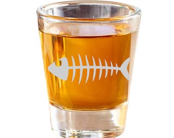 Ocean Beach Shot Glass- Hawaiian Aqua Wave Glasses- Resin Barware ...