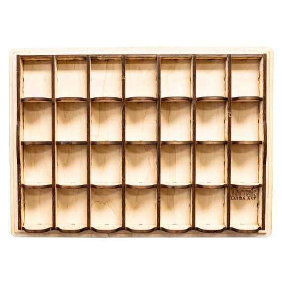 28 Slot Miniature Display Kit for Collectibles assembly - Etsy