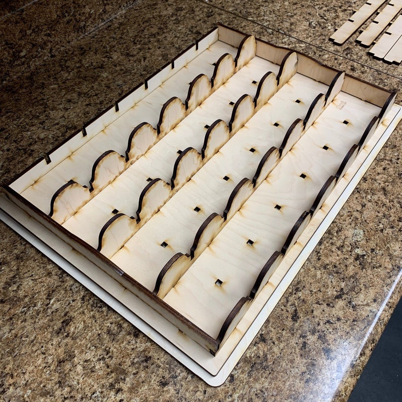 28 Slot Miniature Display Kit for Collectibles assembly - Etsy