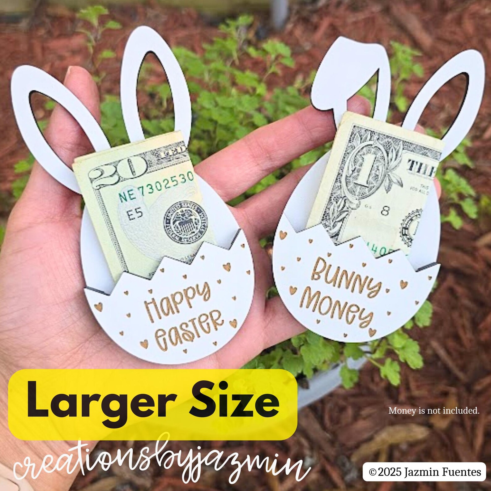 Easter Bunny Gift Card Holder: Kids Easter Gift - Etsy