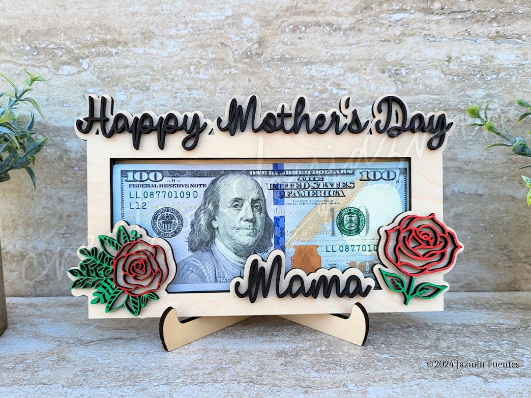 Mother's Day Money Gift, Mom Money Cash Holder, Money Holder Gift for ...