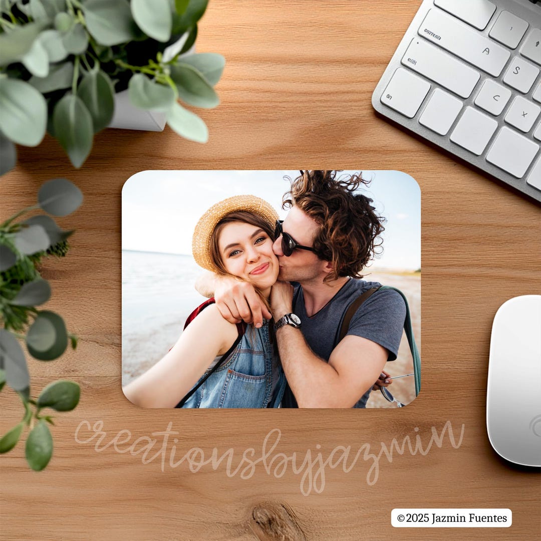 Custom Photo Mousepad: Personalized Picture Gift - Etsy
