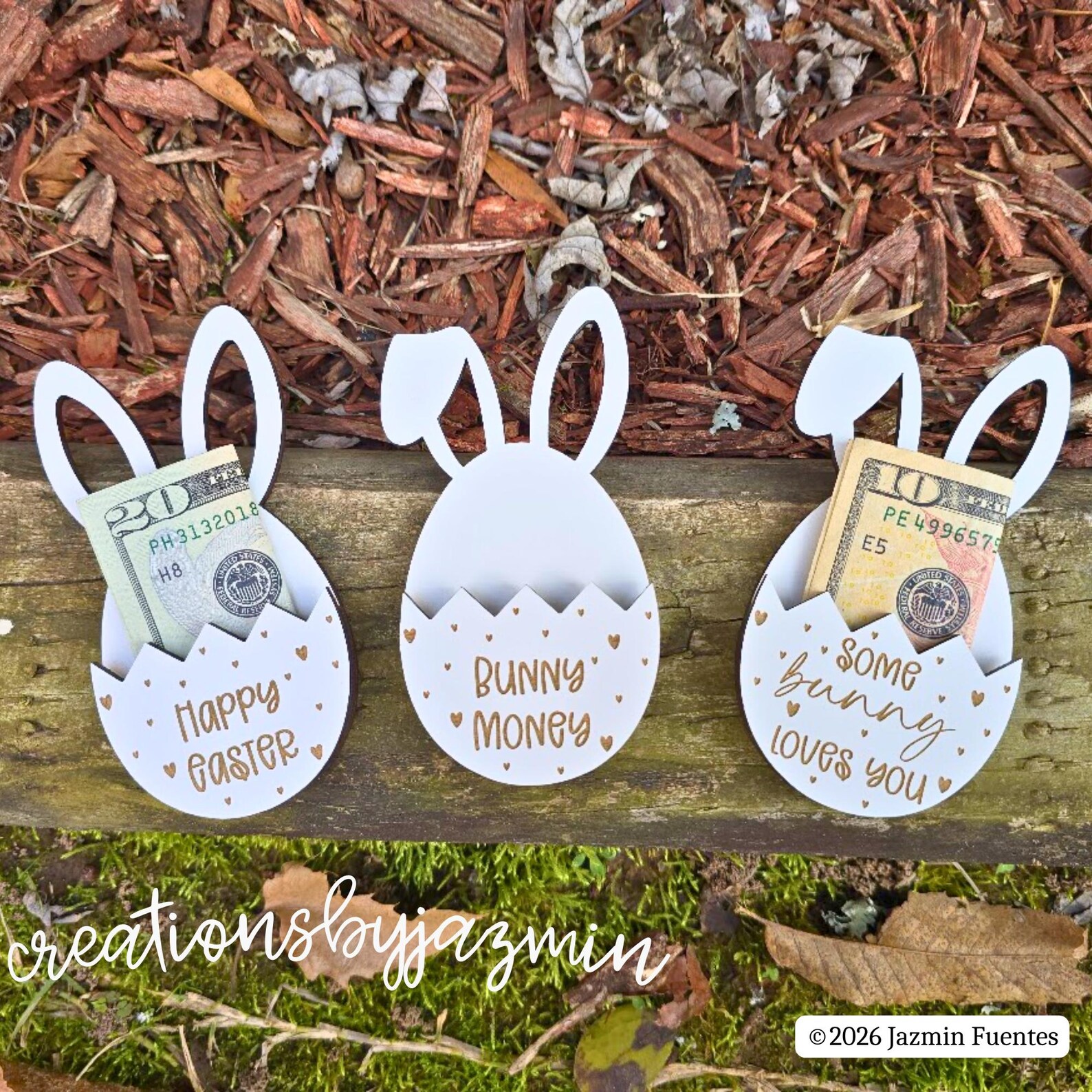 Easter Bunny Money Holder: Kids Easter Gift - Etsy