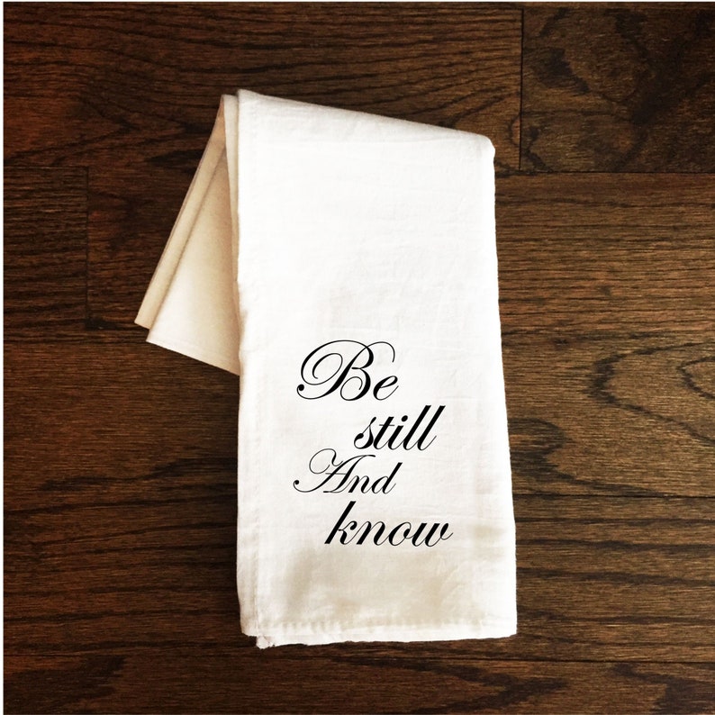 Christian Dish Towel, Hostess Gift, Scripture Towel, Religious Kitchen ...