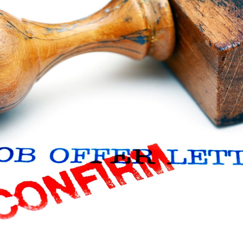 Offer Letter Template - Etsy