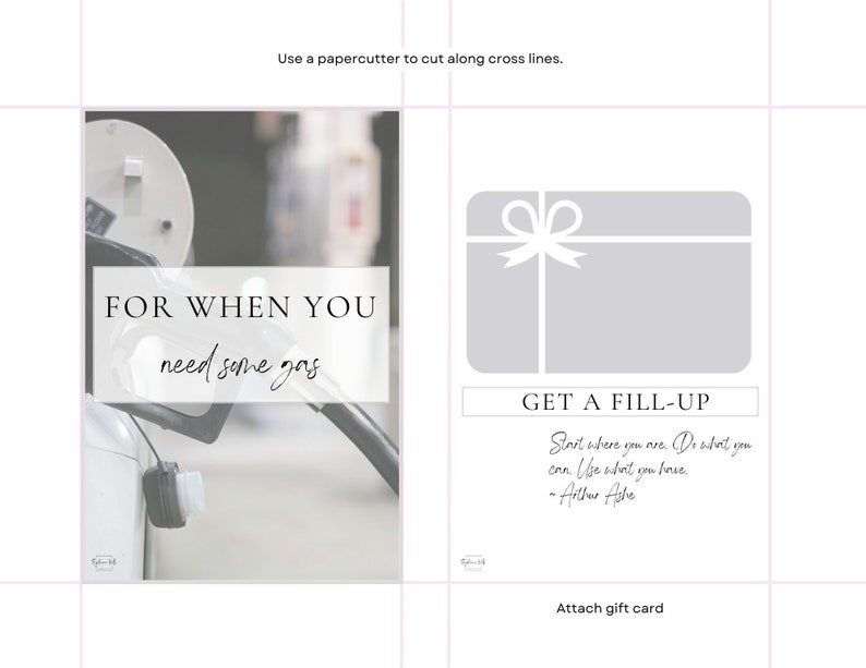 GRADUATION GIFT CARD Book [digital Download] for When You ... A ...