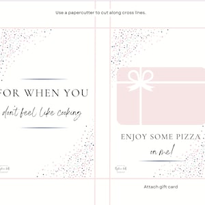 GIFT CARD Book [digital Download] for When You ... A Thoughtful Way to ...