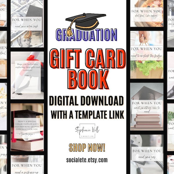Gift Card Book for Graduate - 60+ Gift Ideas for 2025