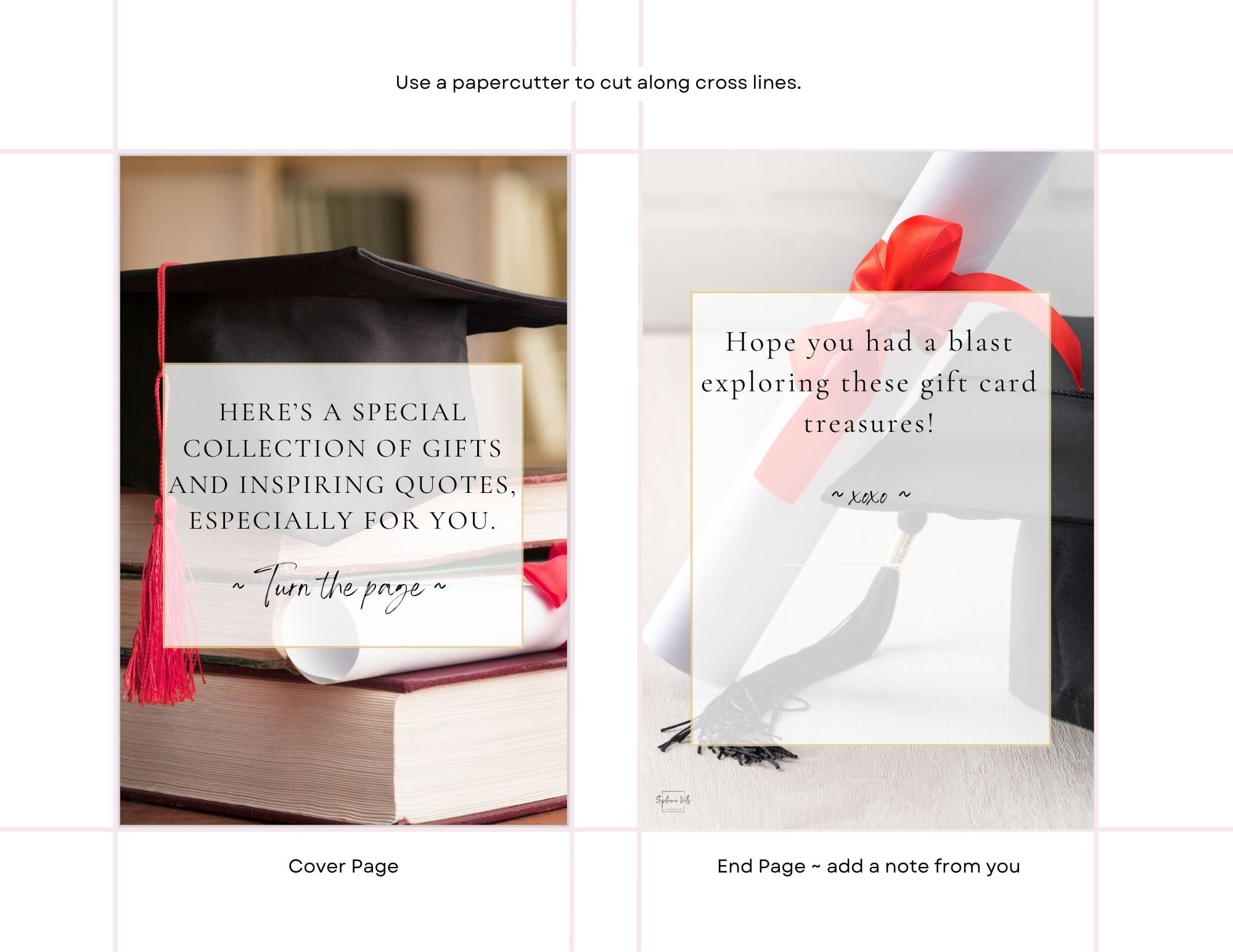 GRADUATION GIFT CARD Book [digital Download] for When You ... A ...
