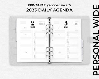 Printable Daily Planner Organize Your Day Daily Agenda - Etsy