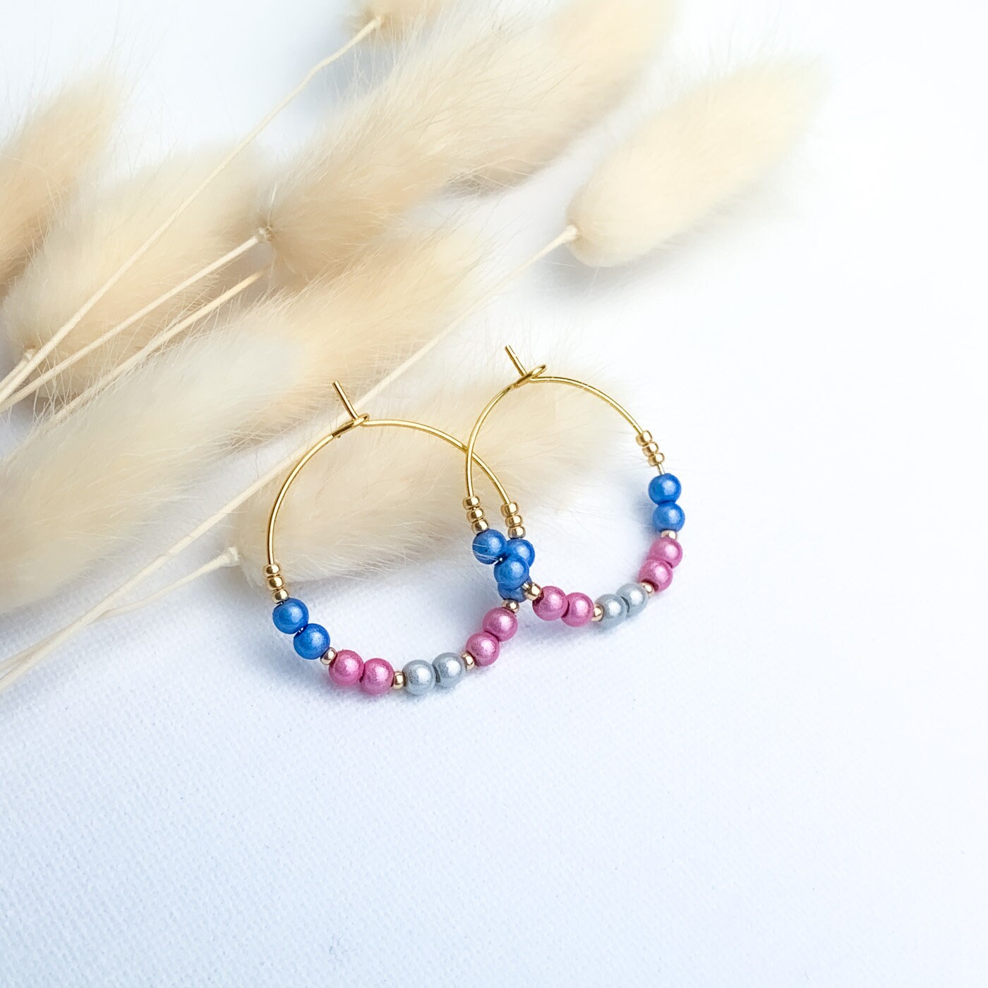 Pride Month Transgender Pride Hoop Earrings Trans Jewellery - Etsy
