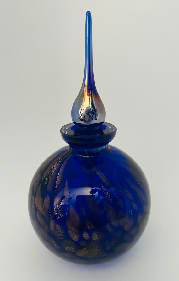 vintage cobalt blue blown - Gem vintage cobalt blue blown - Gem
