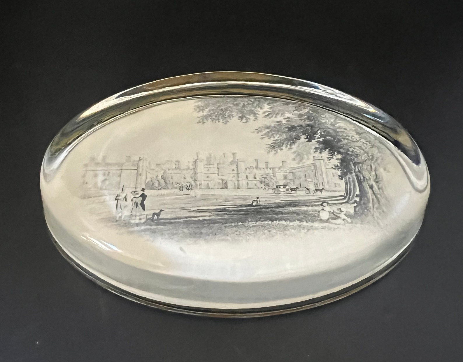 Vintage Nigel Pain Collectible Paperweight- Hand Cast Glass- Made in ...
