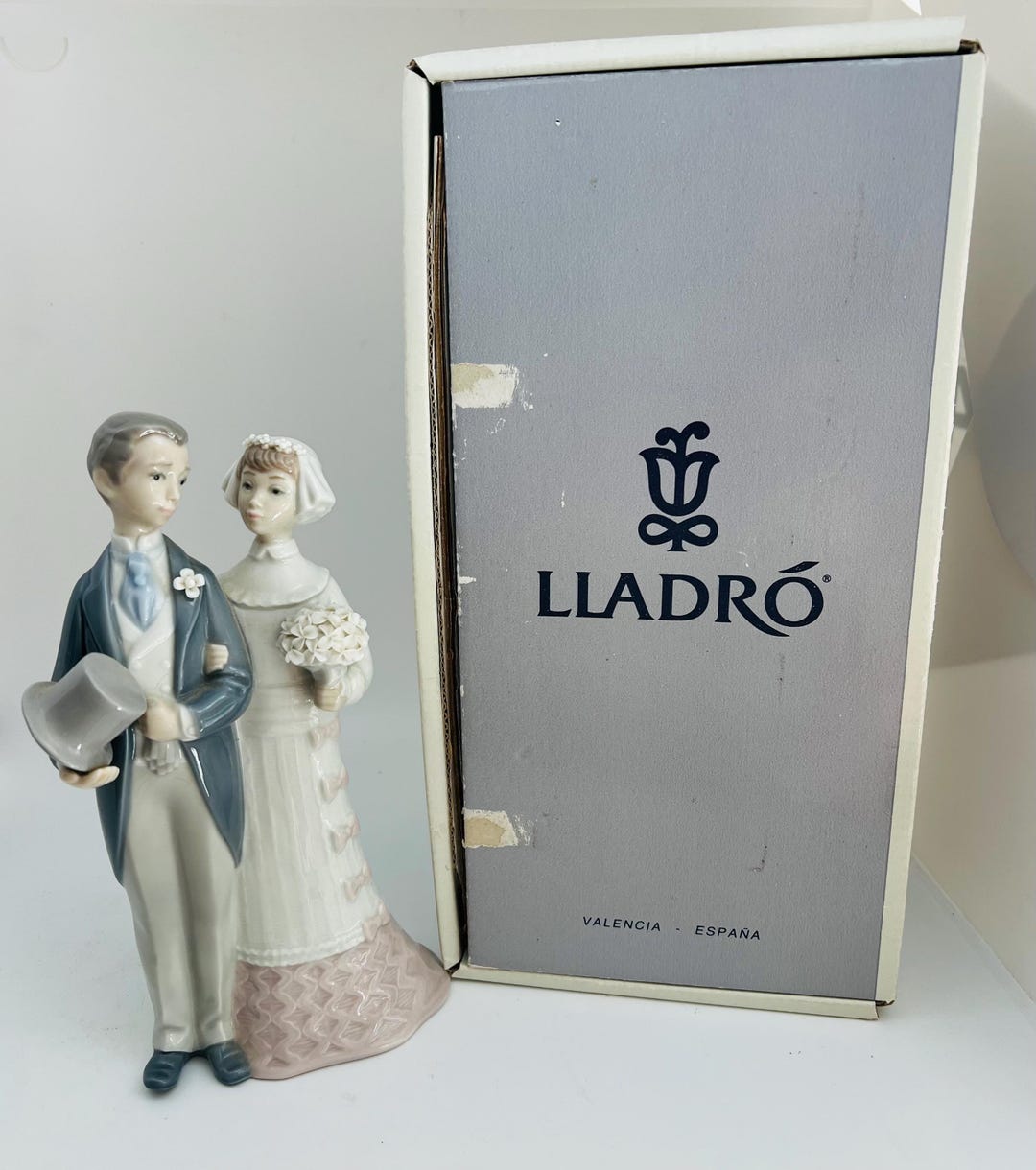 Lladro “wedding Day” Bride and Groom Figurine #4808 | Retired 1977 ...