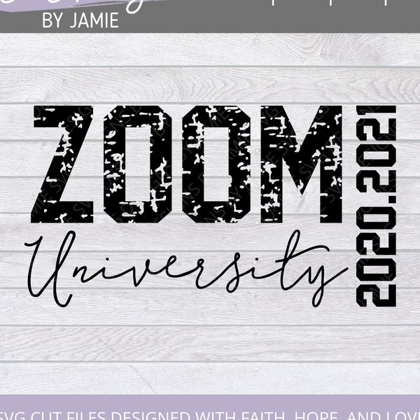 Zoom University Svg - Etsy