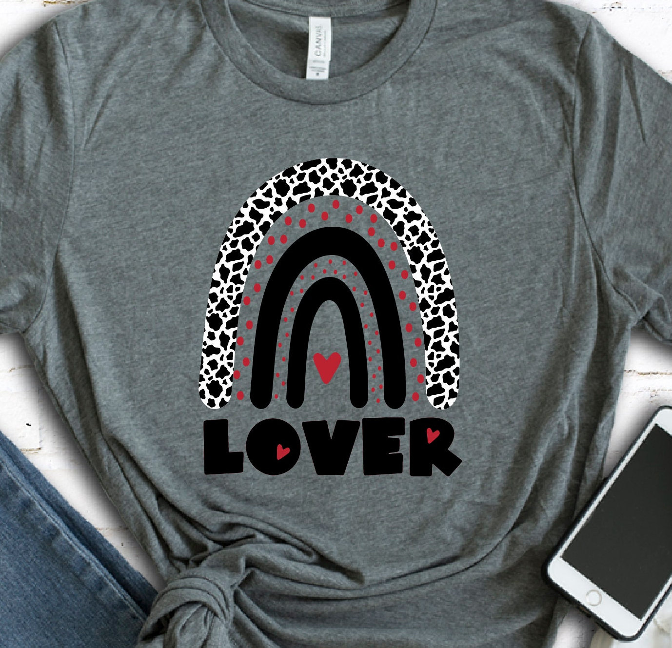 Valentines SVG Valentine SVG Rainbow SVG Valentines Day | Etsy