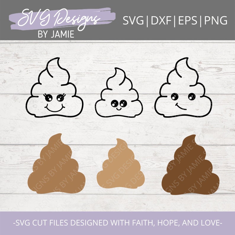 Poop SVG Toilet Paper SVG Funny Bathroom SVG Poop - Etsy