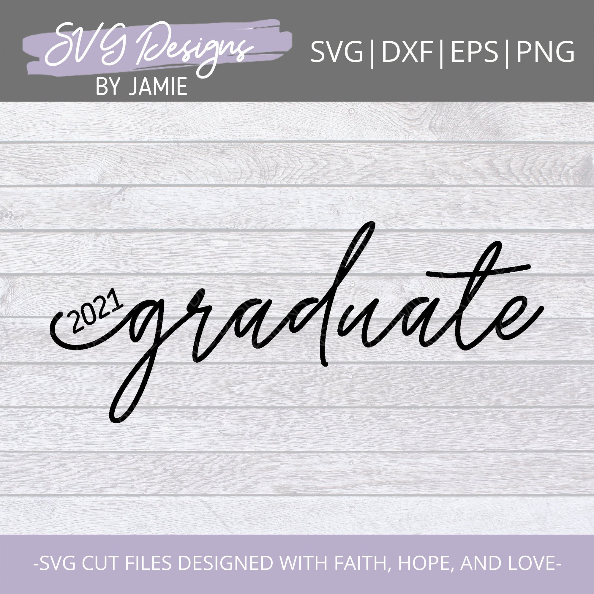 Graduation SVG Senior SVG Cursive Font SVG Graduate Svg | Etsy