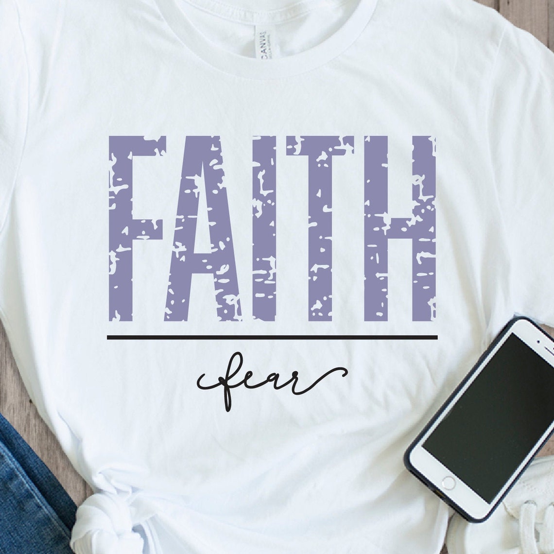 Faith Over Fear SVG Faith SVG Faith Cross SVG Svg Files - Etsy