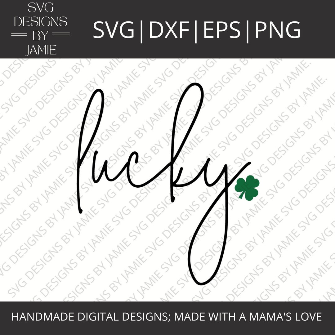 Shamrock SVG - St Patricks SVG - St Patricks Day SVG - Lucky Svg ...