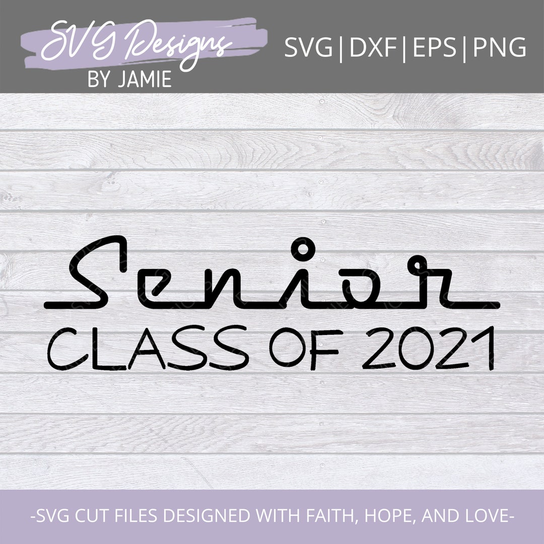 Graduation SVG - Senior SVG - Cursive Font SVG - Graduate Svg - Senior ...
