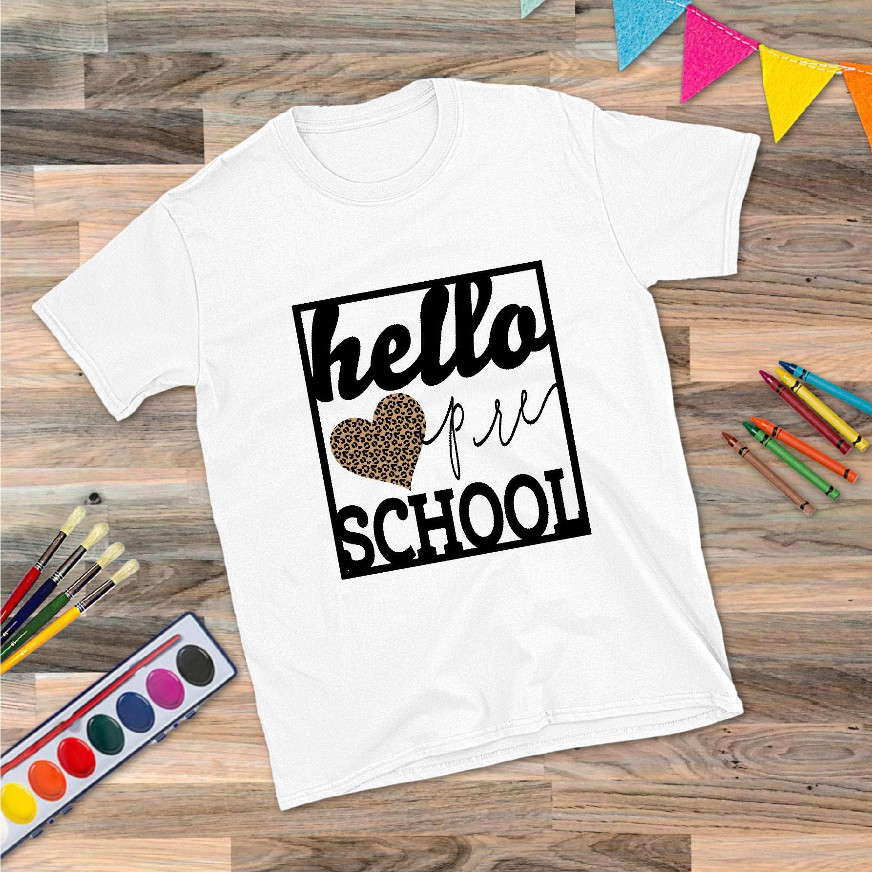 Hello Kindergarten SVG Bundle First Day of School SVG Back | Etsy