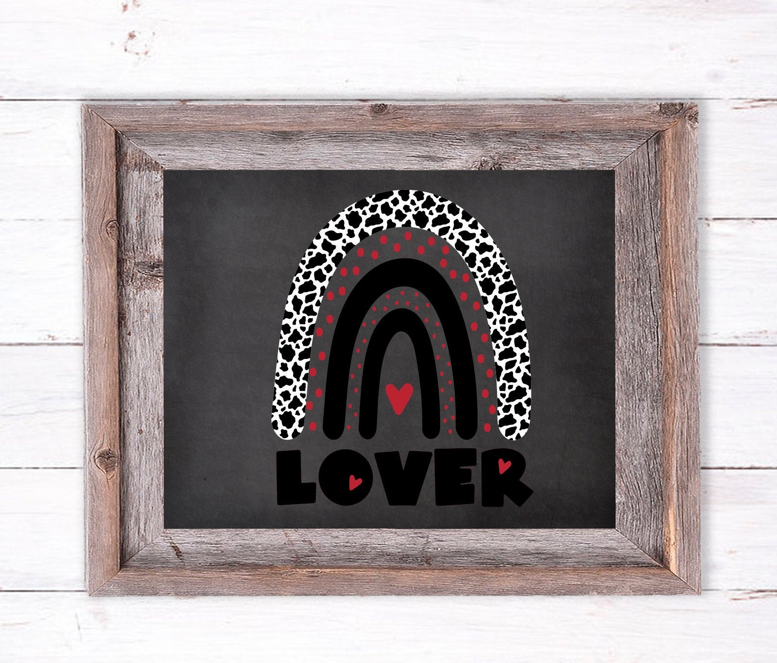 Valentines SVG Valentine SVG Rainbow SVG Valentines Day | Etsy