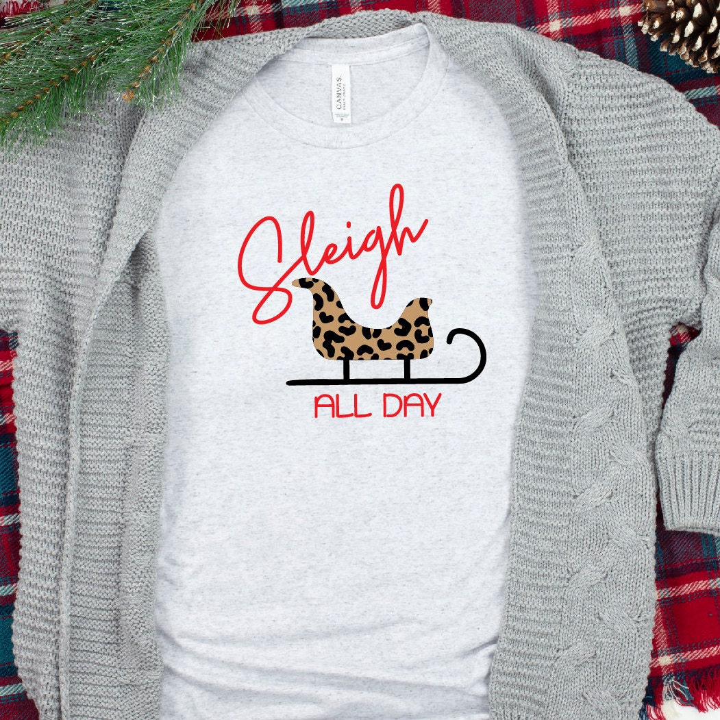 Christmas Sleigh SVG - Santa Sleigh SVG - Sleigh SVG - Reindeer Svg ...