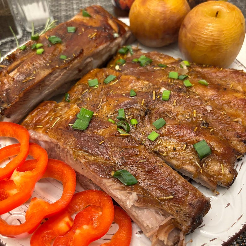 Juicy Baked Pork Ribs Recipe: Family Favorite (PDF Download) - Etsy