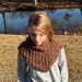 CROCHET PATTERN - Cozy Tweed Neckwarmer, Easy Handmade Scarf - Etsy
