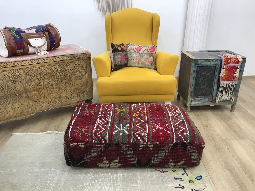 Swing Cushion, Ethnic Floor Pouf, Tribal Cushion, Floor Cushion ...