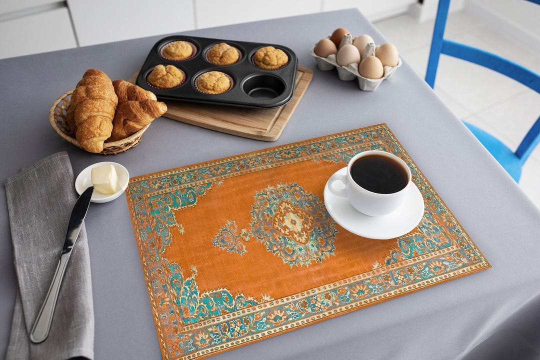 Gorgeous Table Mats, Fabric Placemats, Durable Placemat, Accent Table ...