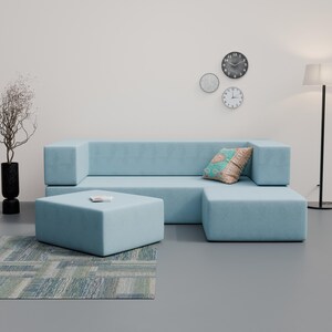 Modular Sofa, Foam Couch, Soft Play Couch, Convertible Couch, U Shaped ...