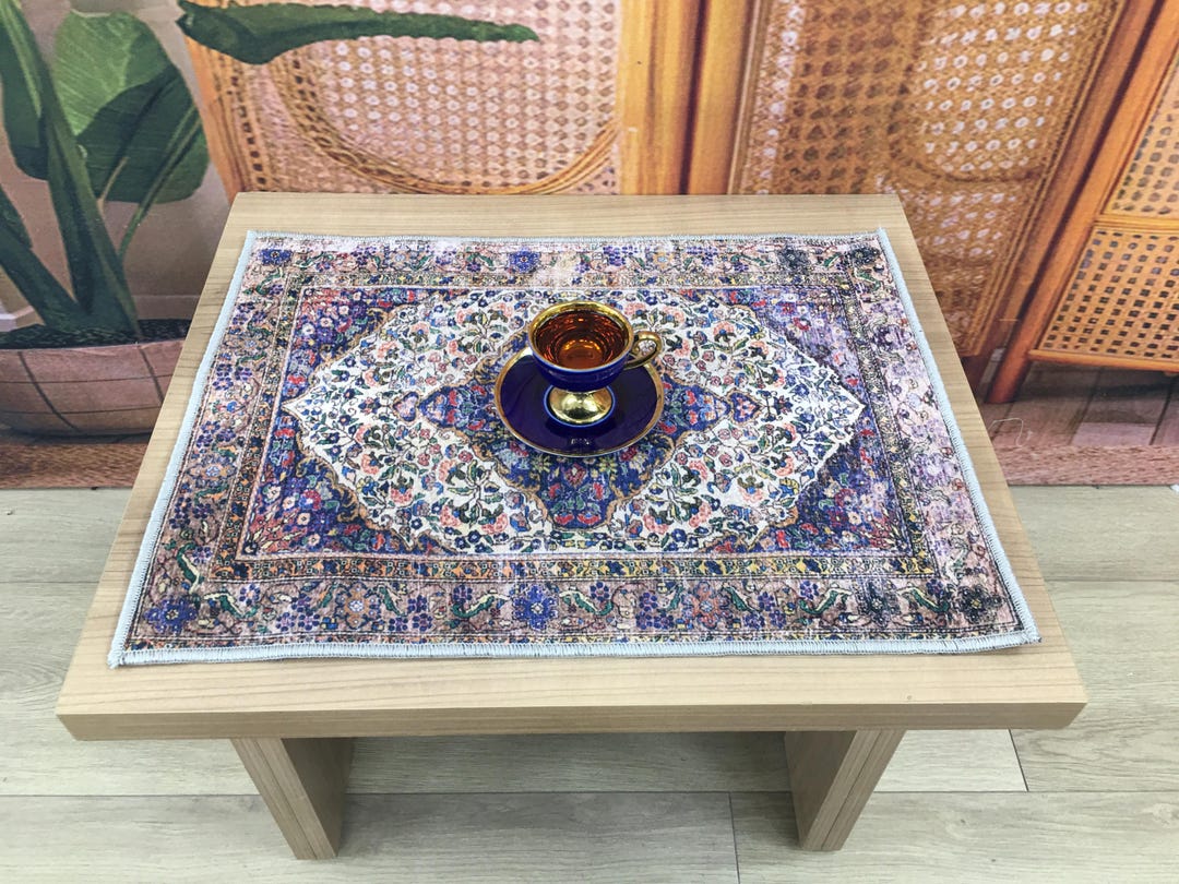 Turkish Rug Style Placemats, Vintage Patterned (12x18 Inches) 12795 - Etsy