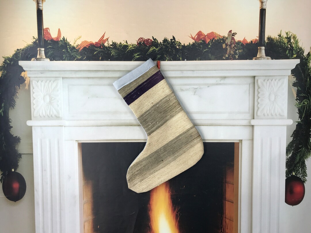 Rainbow Stocking, Christmas Stocking, Homedecor Stocking, Santa Gift ...