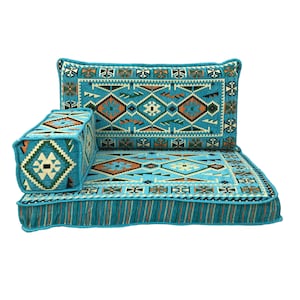 Arabic Majlis Set, Floor Sofa Seating, Floor Cushion Set, Reading Nook ...