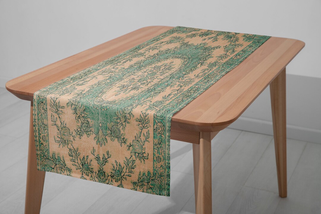 Charming Table Scarf, Decor Runner, Heritage Table Scarf, Trendy Style ...