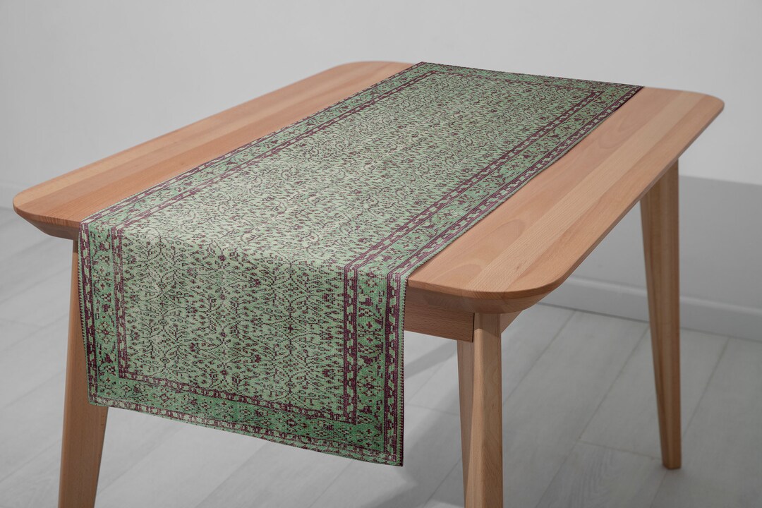 Eurosham Table Sheet, Luxurious Table Sheet, Chic Design Table Scarf ...