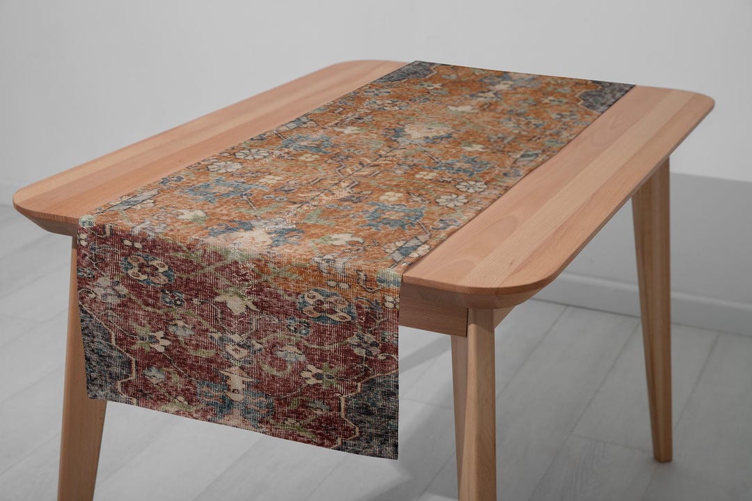 Unique Design Statement, Durable Table Runner, Washable Table Runner ...